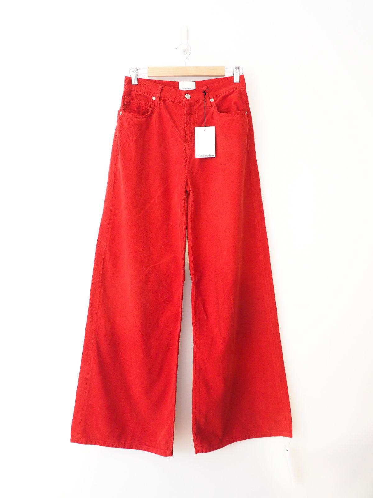 REFORMATION Eden Wide Leg Cords | endource
