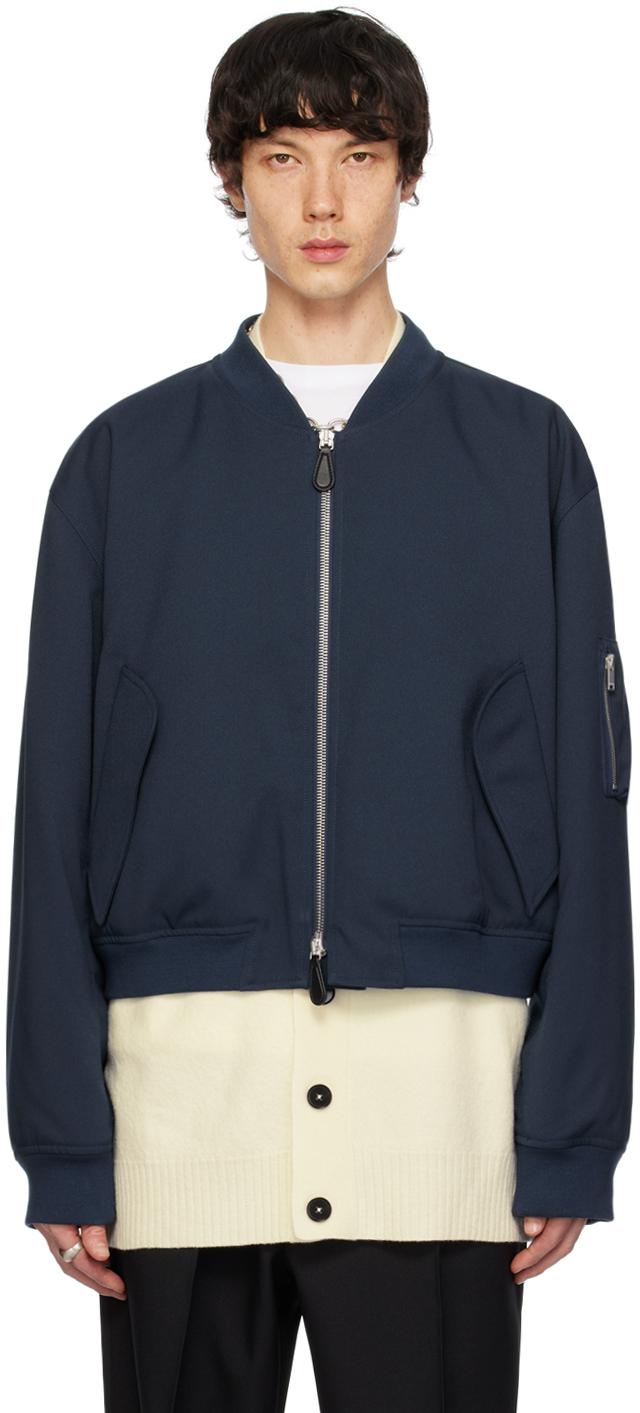 JIL SANDER Insulated Bomber Jacket | endource