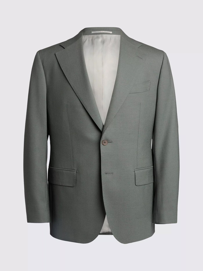 MOSS Tailored Fit Italian Wool Suit Jacket | endource
