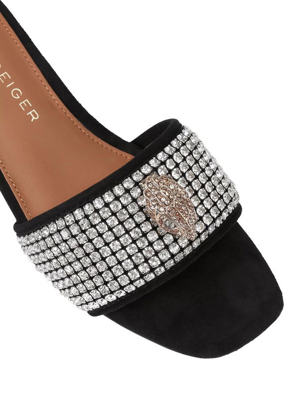 KURT GEIGER LONDON Kensington C Embellished Slider Sandals | endource