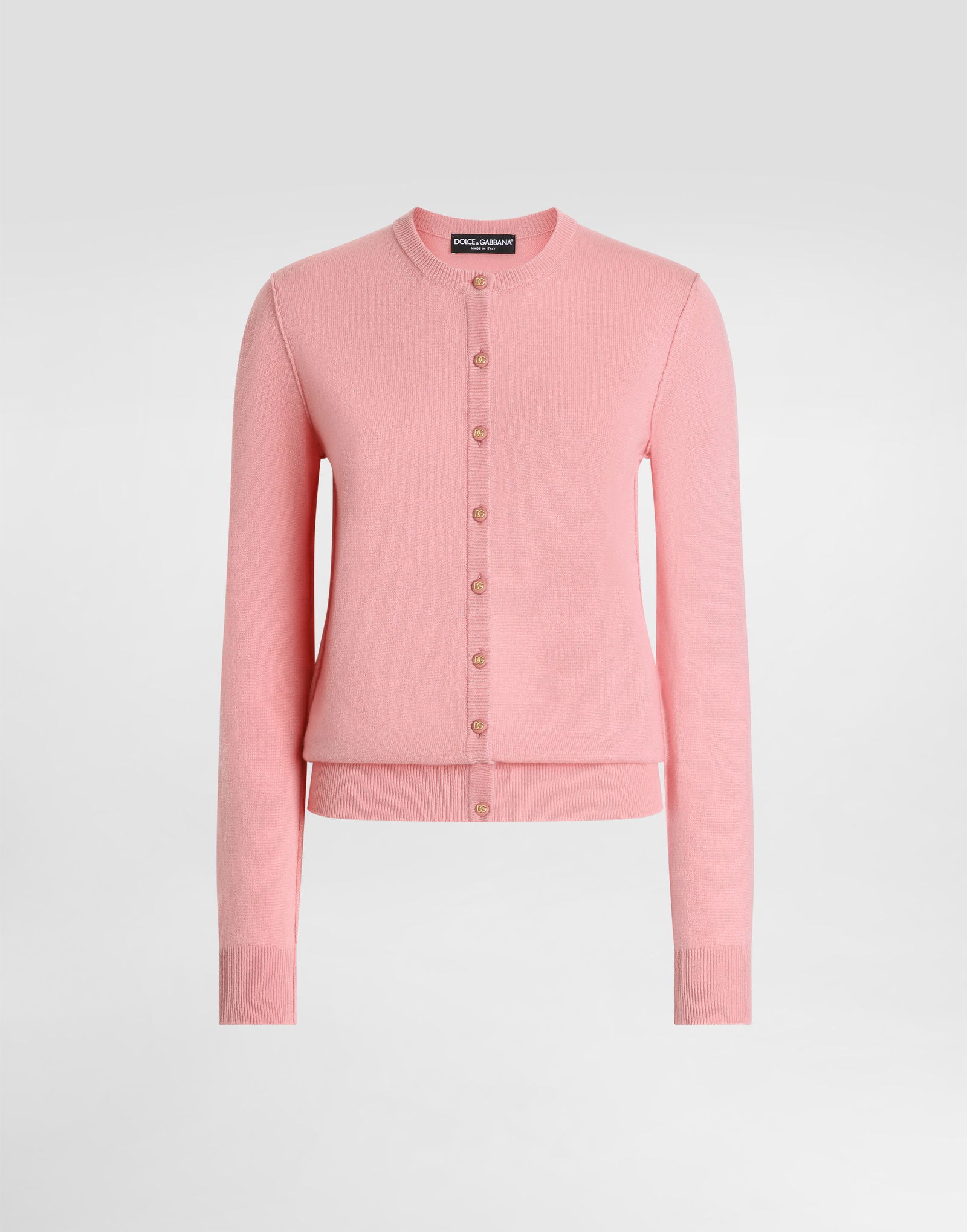 DOLCE & GABBANA Cashmere Cardigan With Inside-out Seams | endource