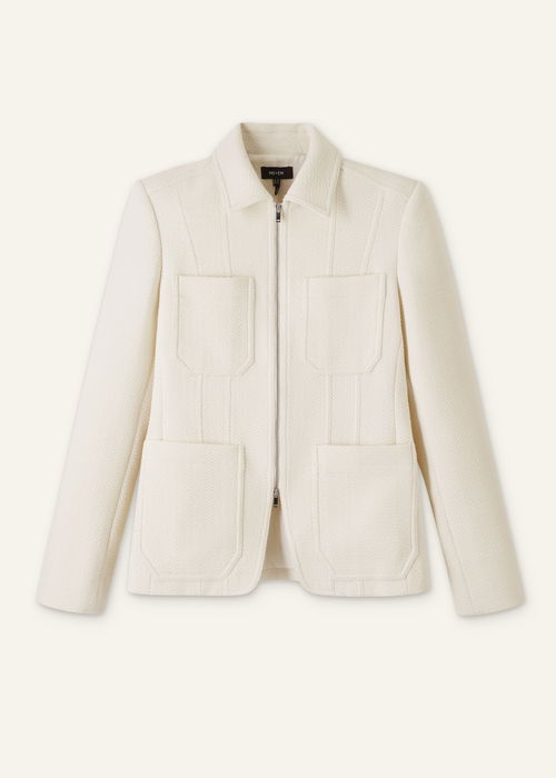 ME+EM The Zip Front Contoured Layering Jacket | endource