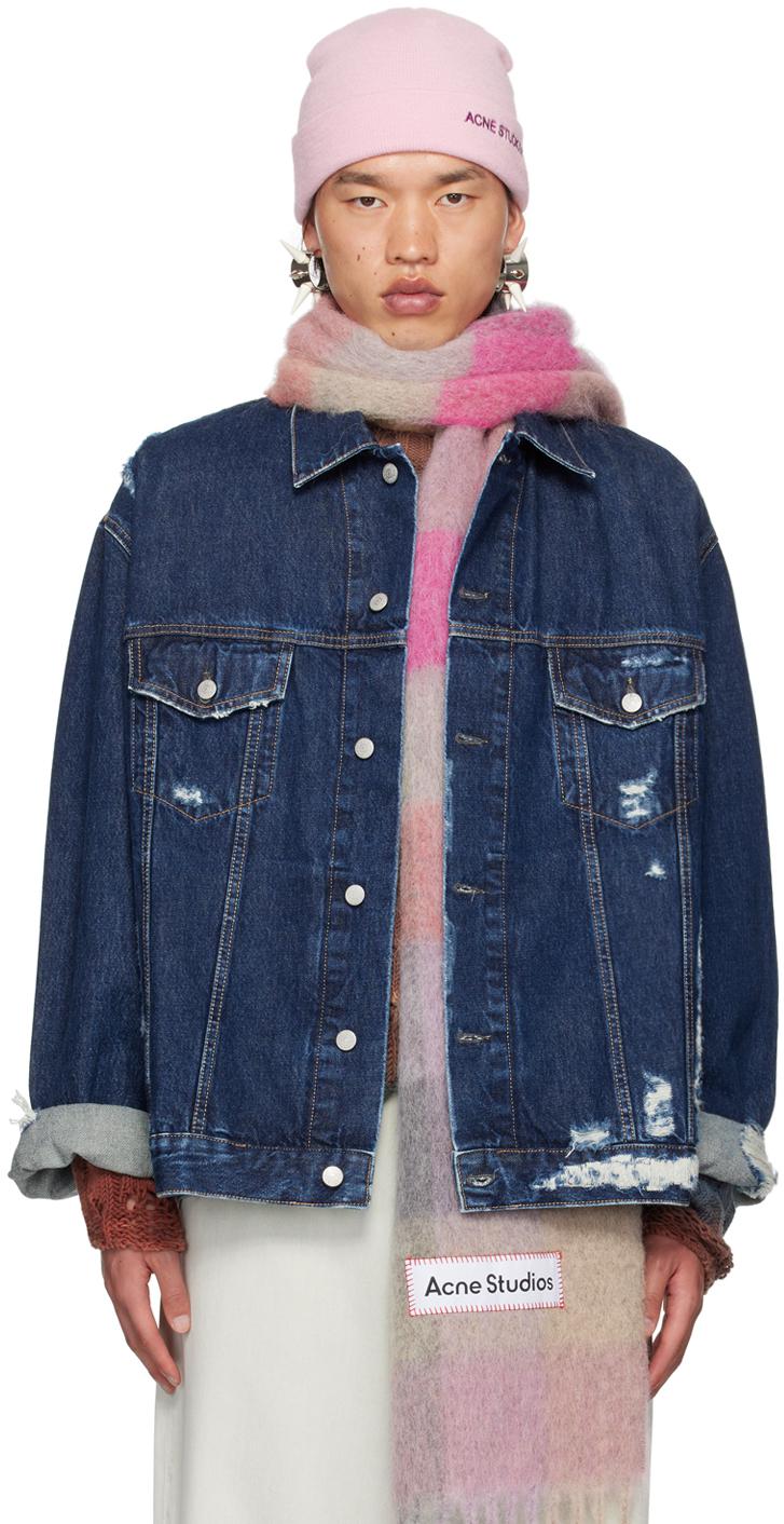 ACNE STUDIOS Distressed Denim Jacket | Endource