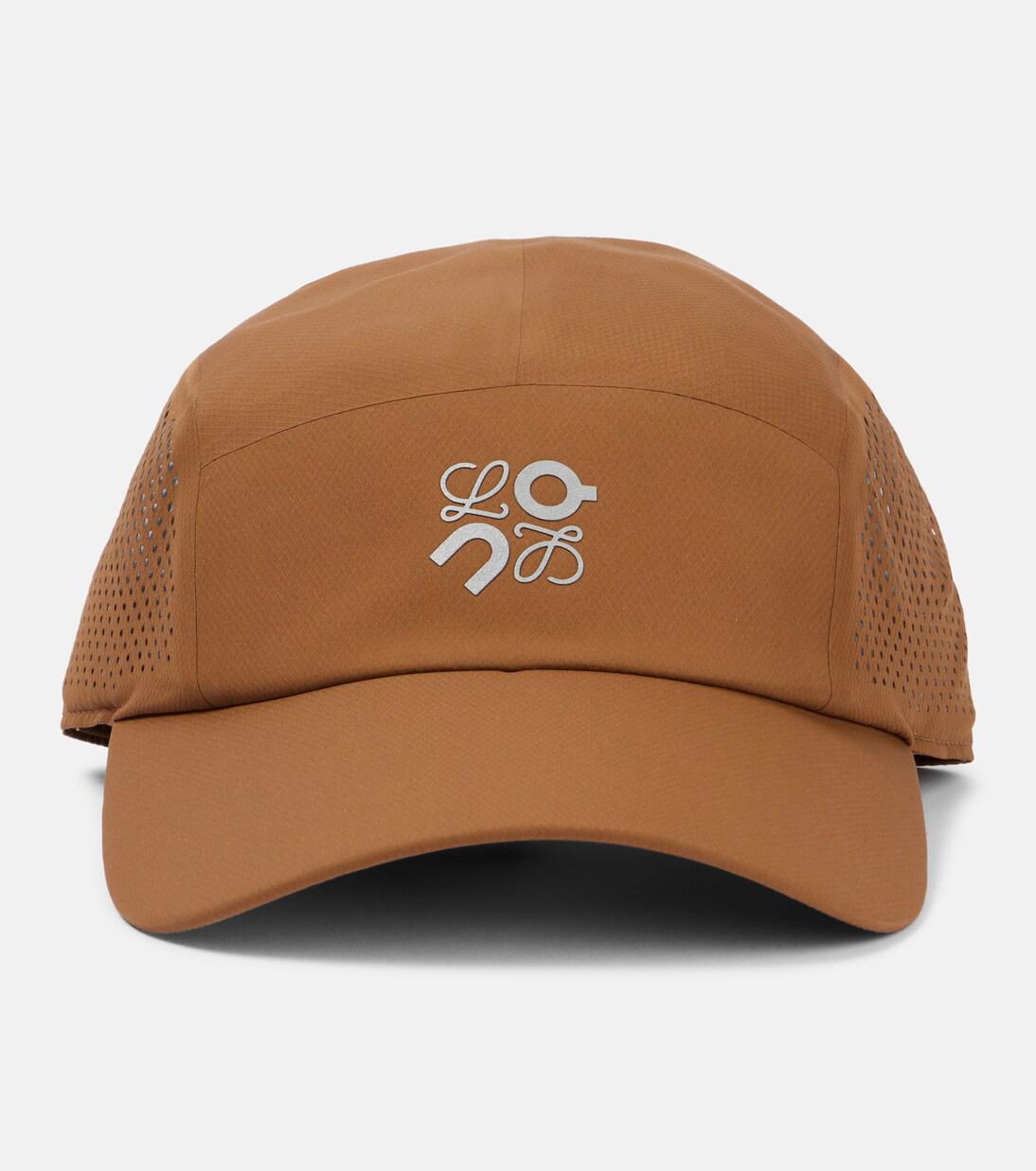LOEWE Loewe x On - Logo Baseball Cap in Brown | endource