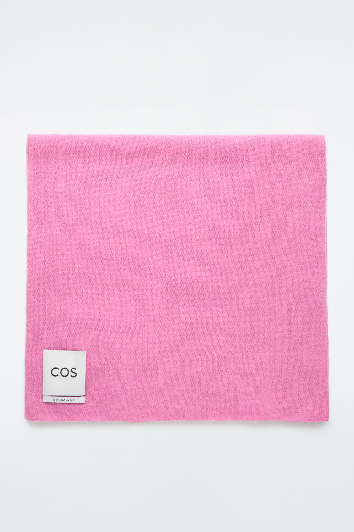COS Pure Cashmere Scarf in PINK | endource