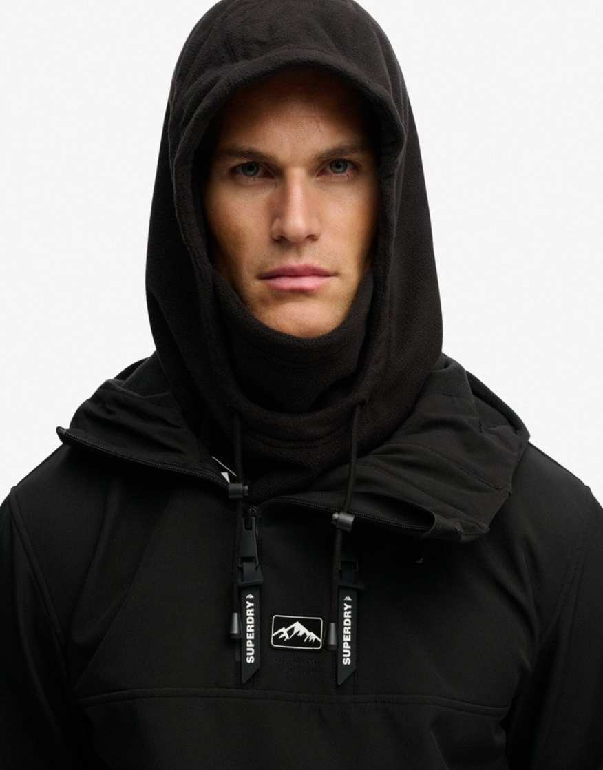 SUPERDRY Ski Facemask Snood In Black | endource