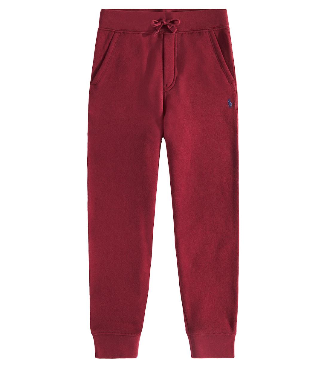 POLO RALPH LAUREN Cotton-Blend Sweatpants in Red | Endource
