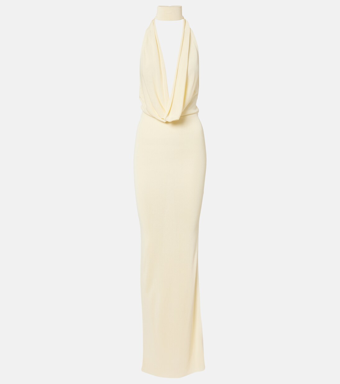 AYA MUSE Draped Jersey Gown | endource