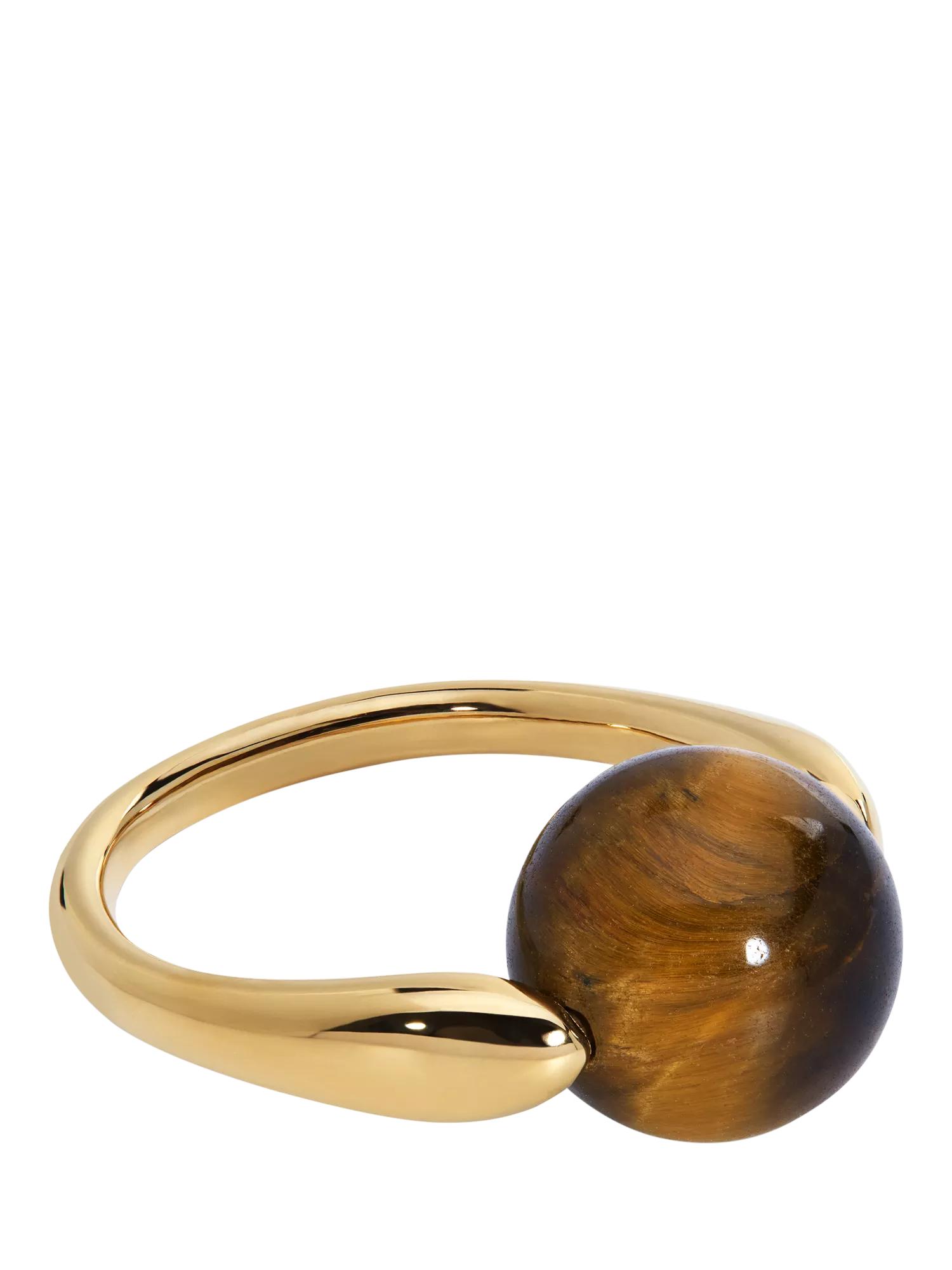 MONICA VINADER Kate Young Spinning Tigers Eye Ring | endource
