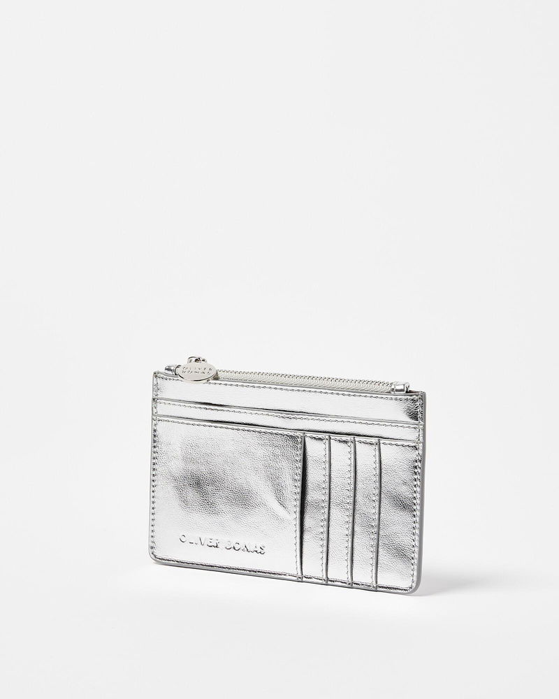 OLIVER BONAS Rita Silver Card Holder in Silver | endource