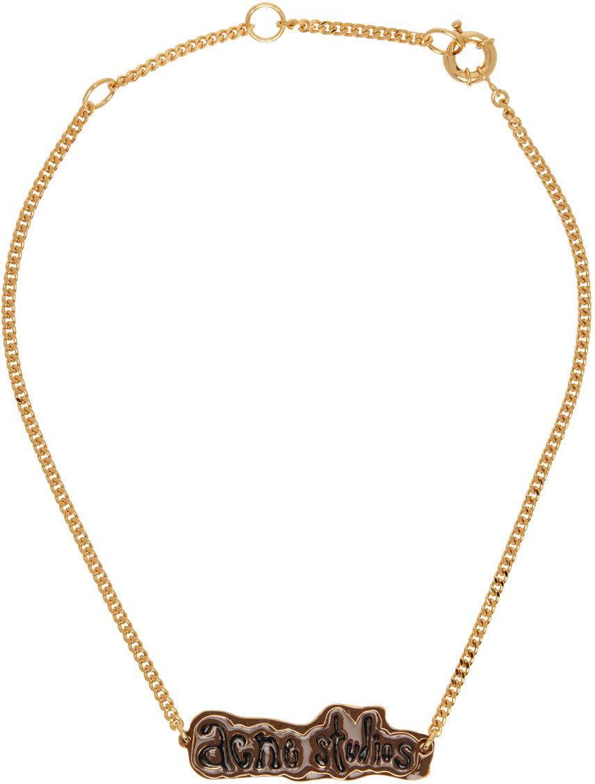 ACNE STUDIOS Label Necklace | endource
