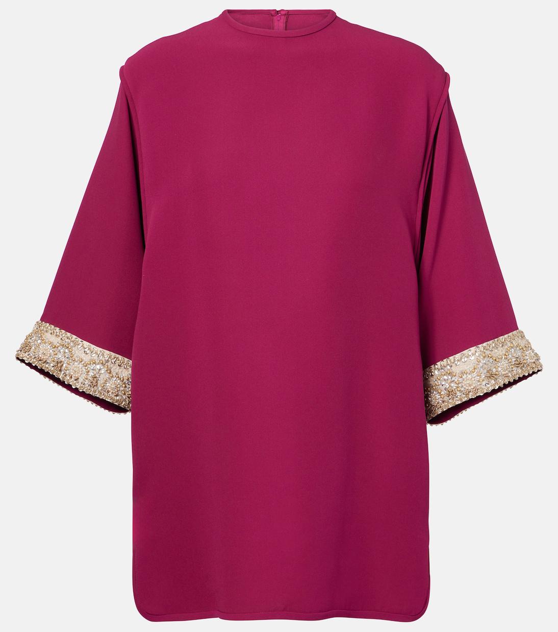 Valentino Cady Couture Embroidered Top | endource