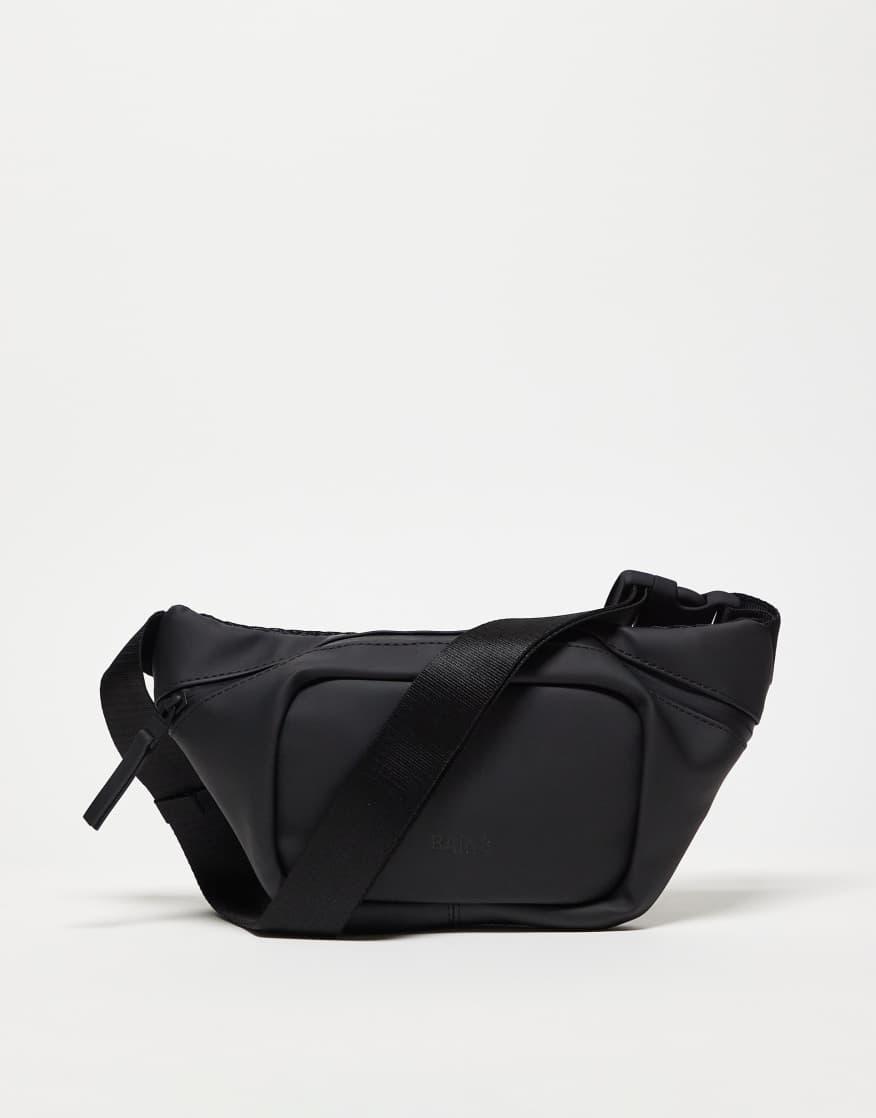 RAINS Waterproof Bum Bag in BLACK | endource