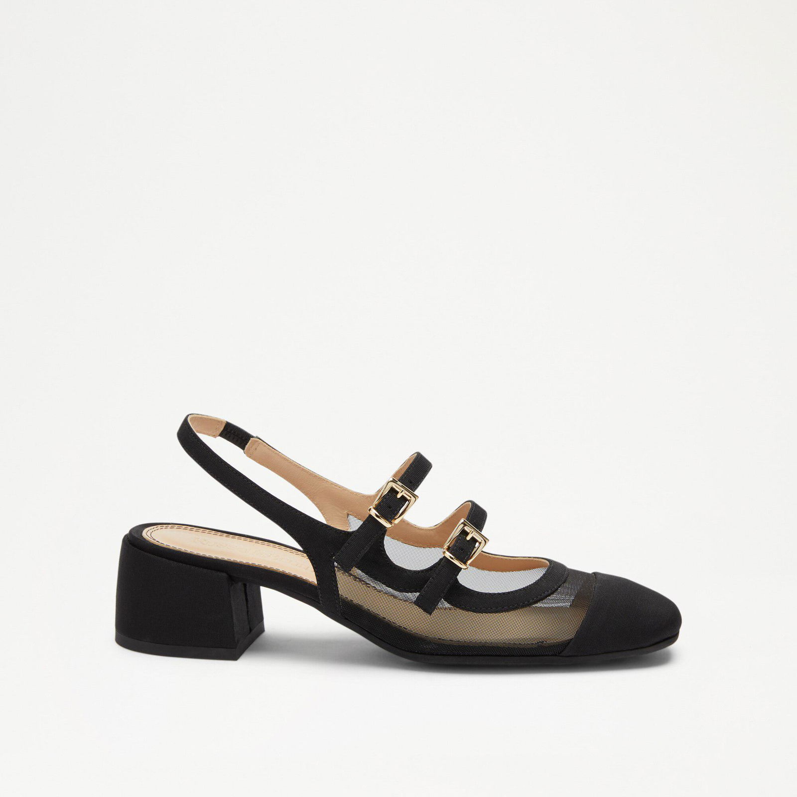 RUSSELL & BROMLEY Janey Low Block Mary Jane Heel | Endource