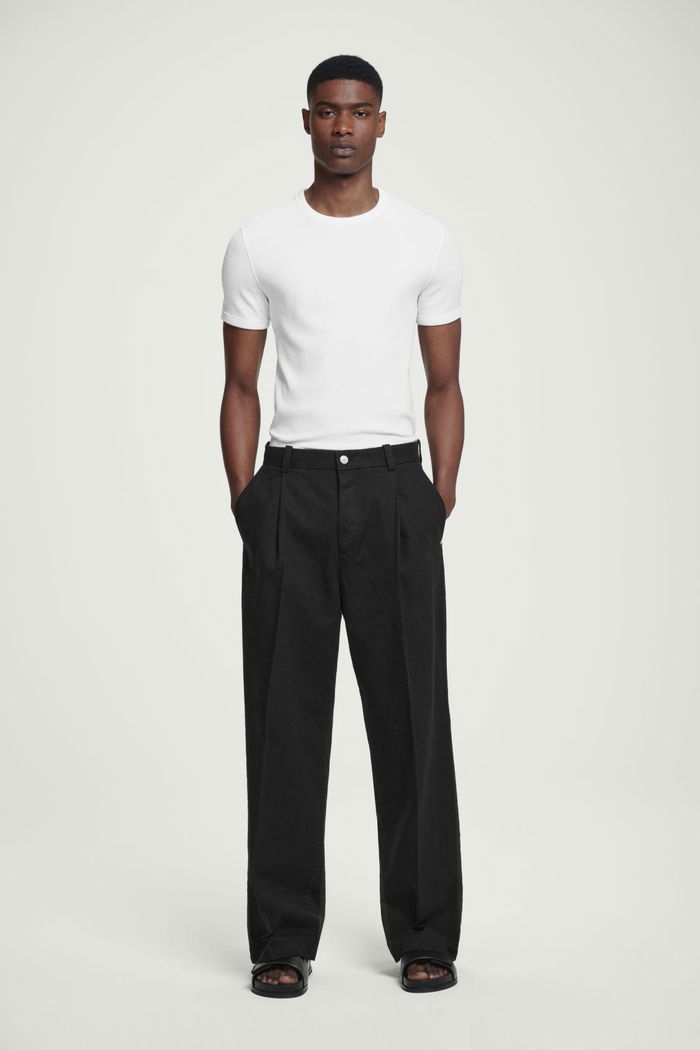 COS Slim Ribbed T-Shirt | endource