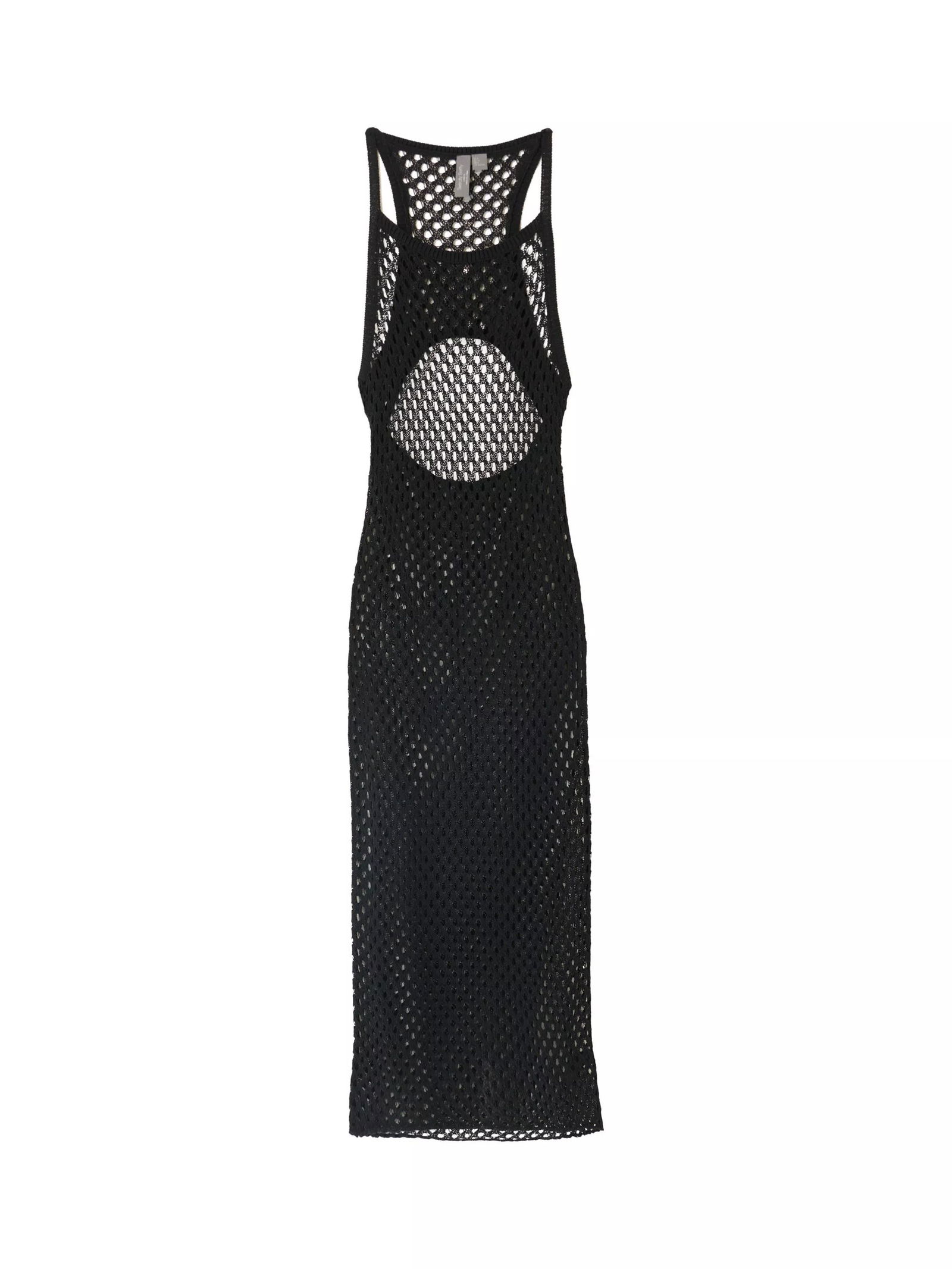 SWEATY BETTY Beachside Crochet Dress in Black | endource