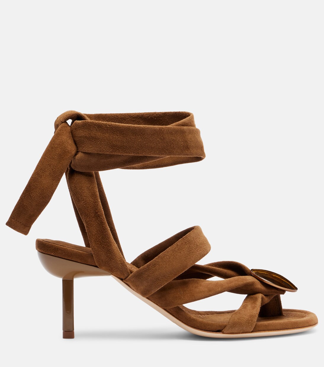 CHRISTOPHER ESBER Doma Embellished Suede Sandals | endource
