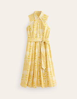 BODEN Amy Sleeveless Shirt Dress | endource