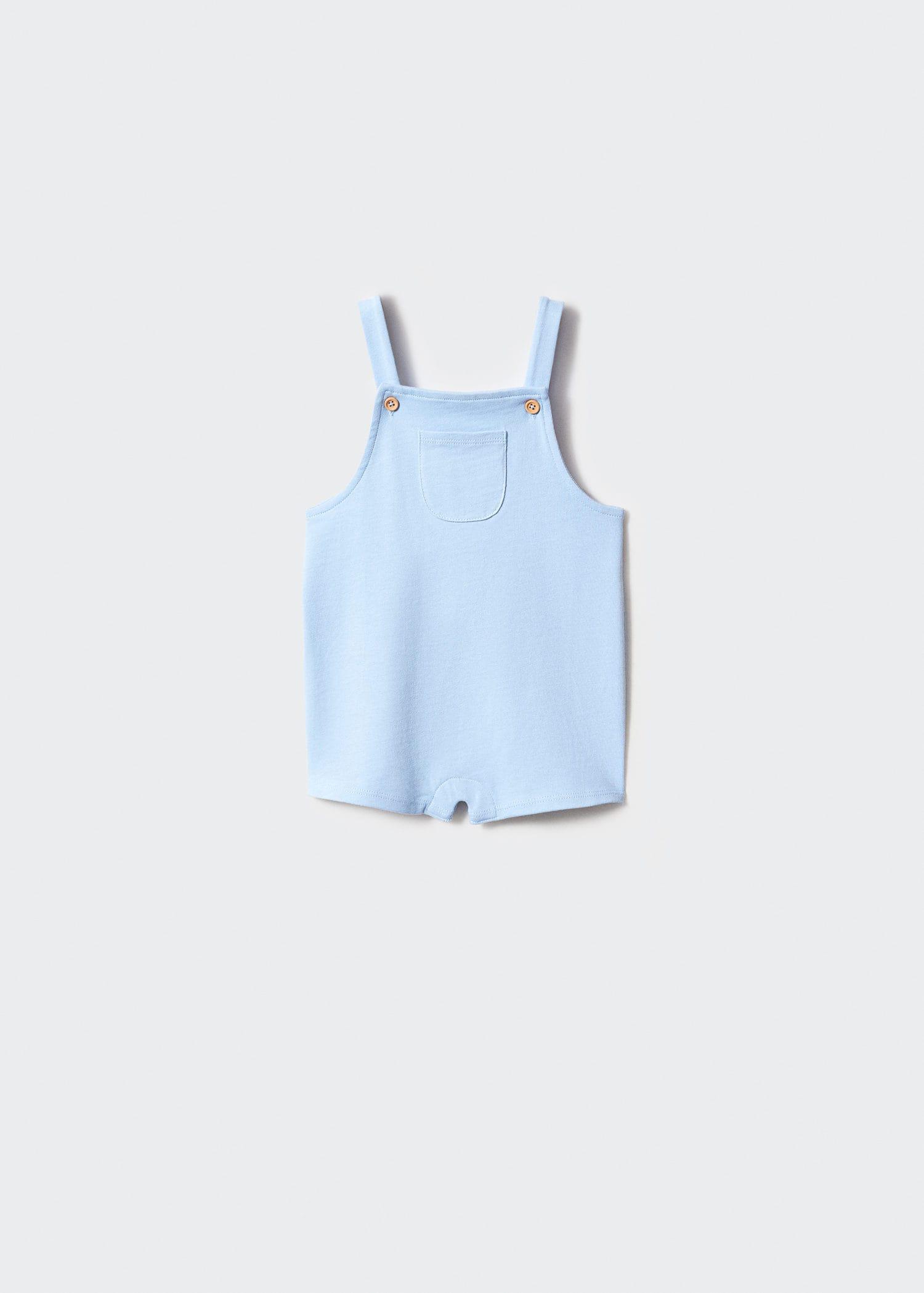 MANGO Ribbed Knit Dungarees | Endource