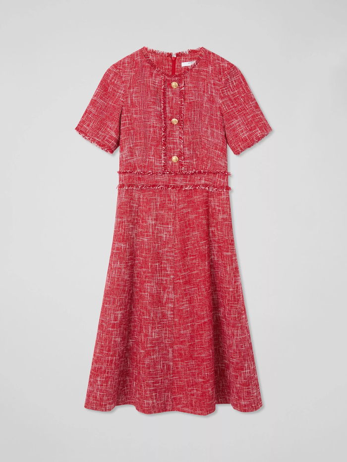 L.K. BENNETT Julia Textured Dress | endource
