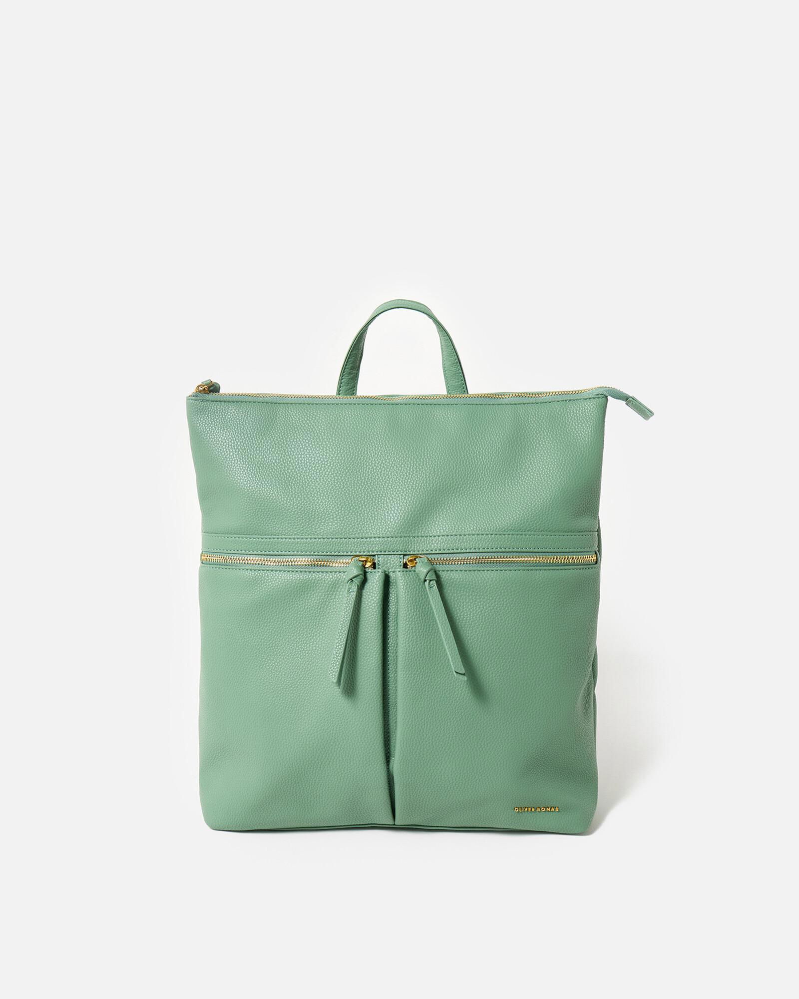 OLIVER BONAS Anie Backpack Large in Green | endource