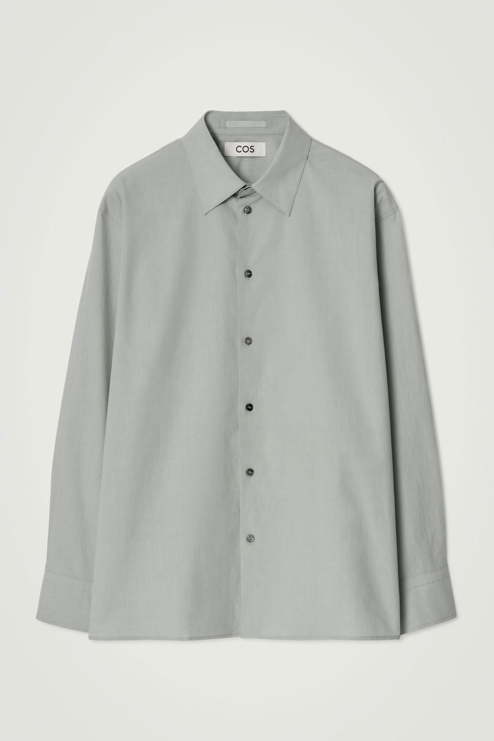 COS Signature Cotton Shirt in MIST | endource