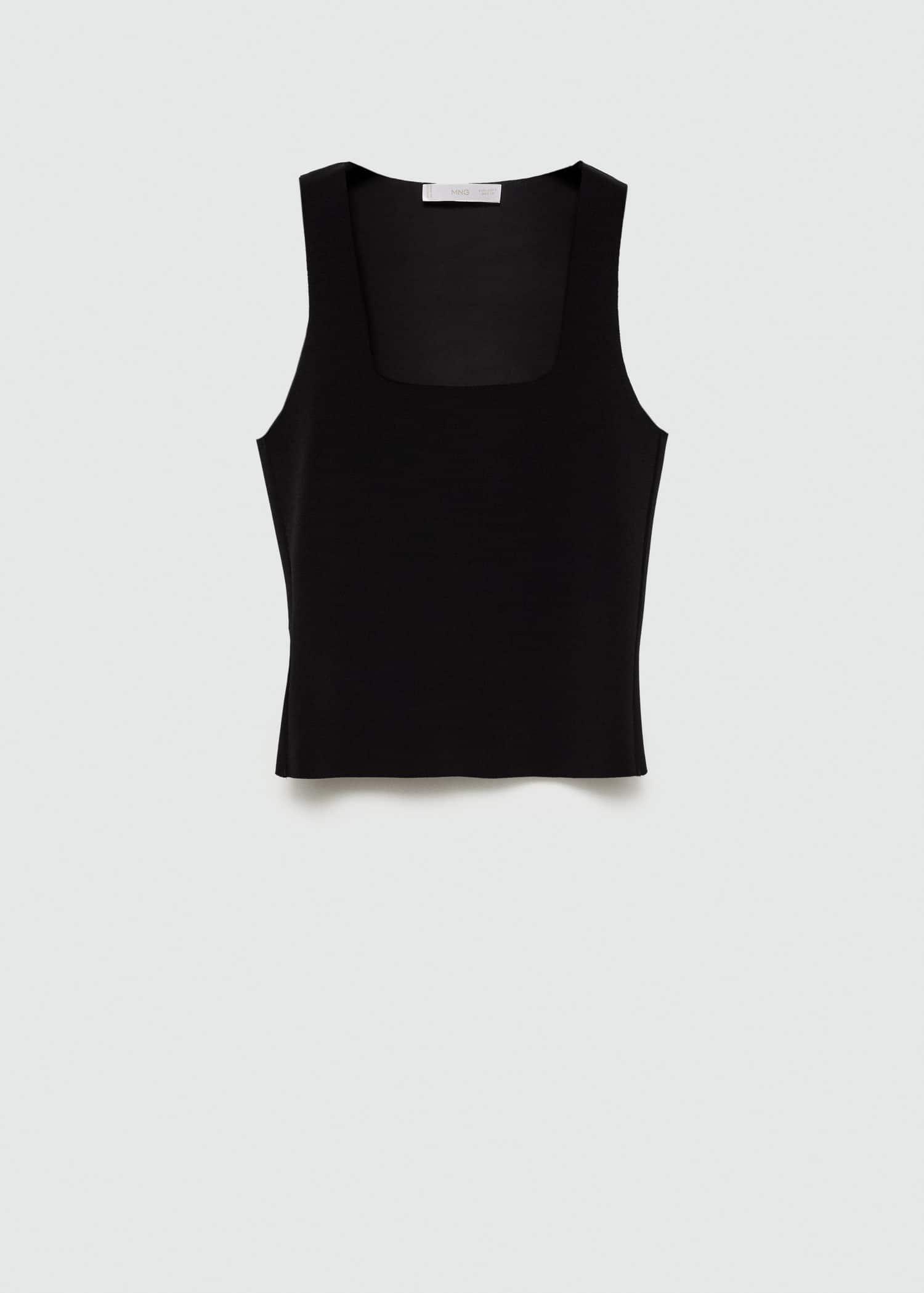 MANGO Wide Straps Top | endource
