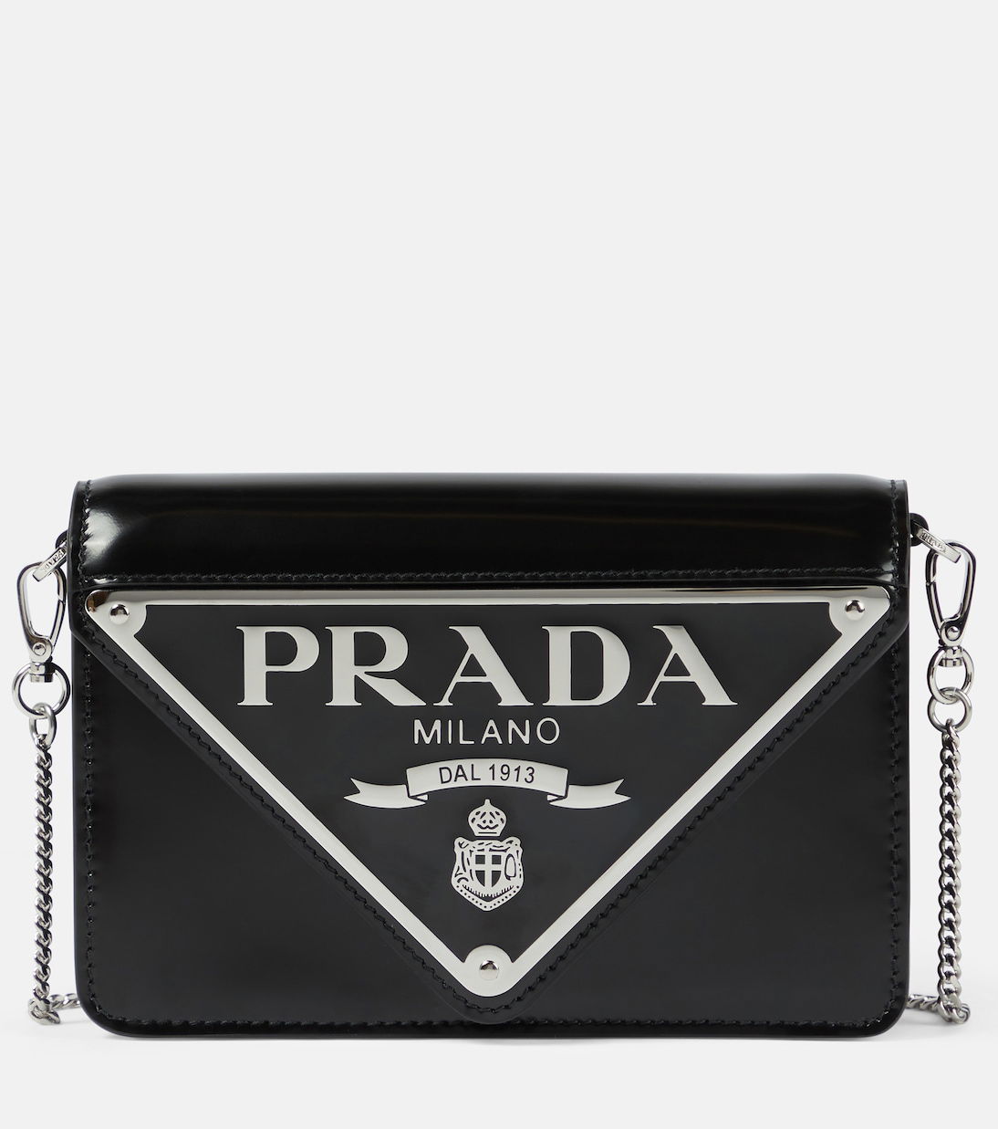 PRADA Mini Leather Crossbody Bag | endource