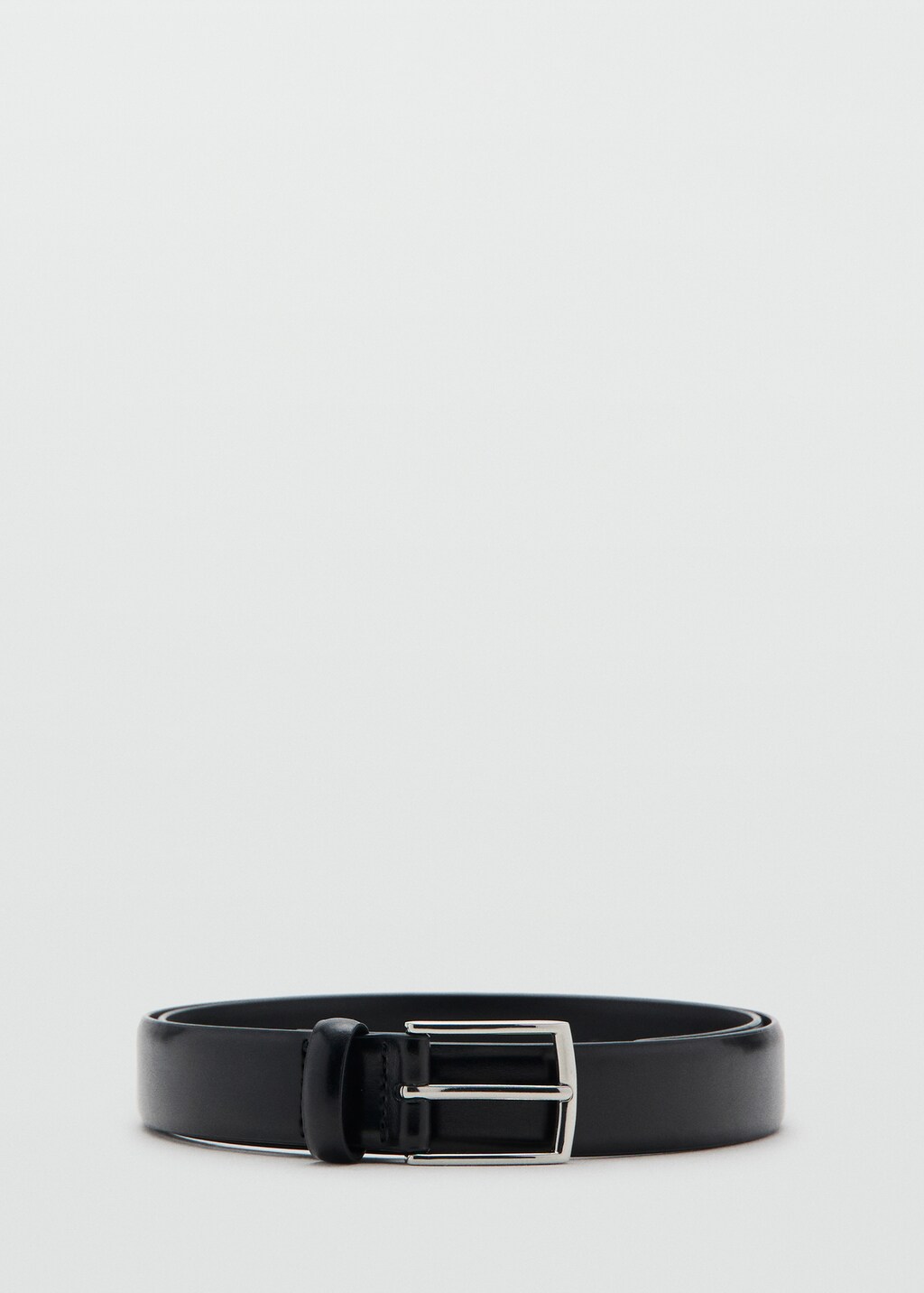 MANGO Buckle Leather Belt | endource