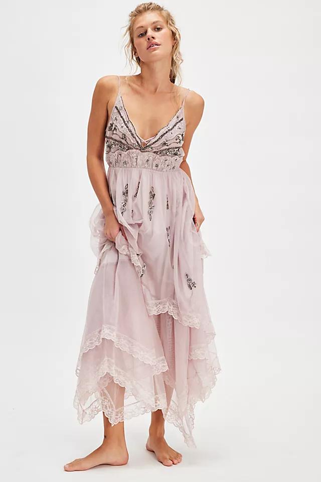 FREE PEOPLE Intimately - Heart To Heart Maxi Slip in Hushed Violet ...
