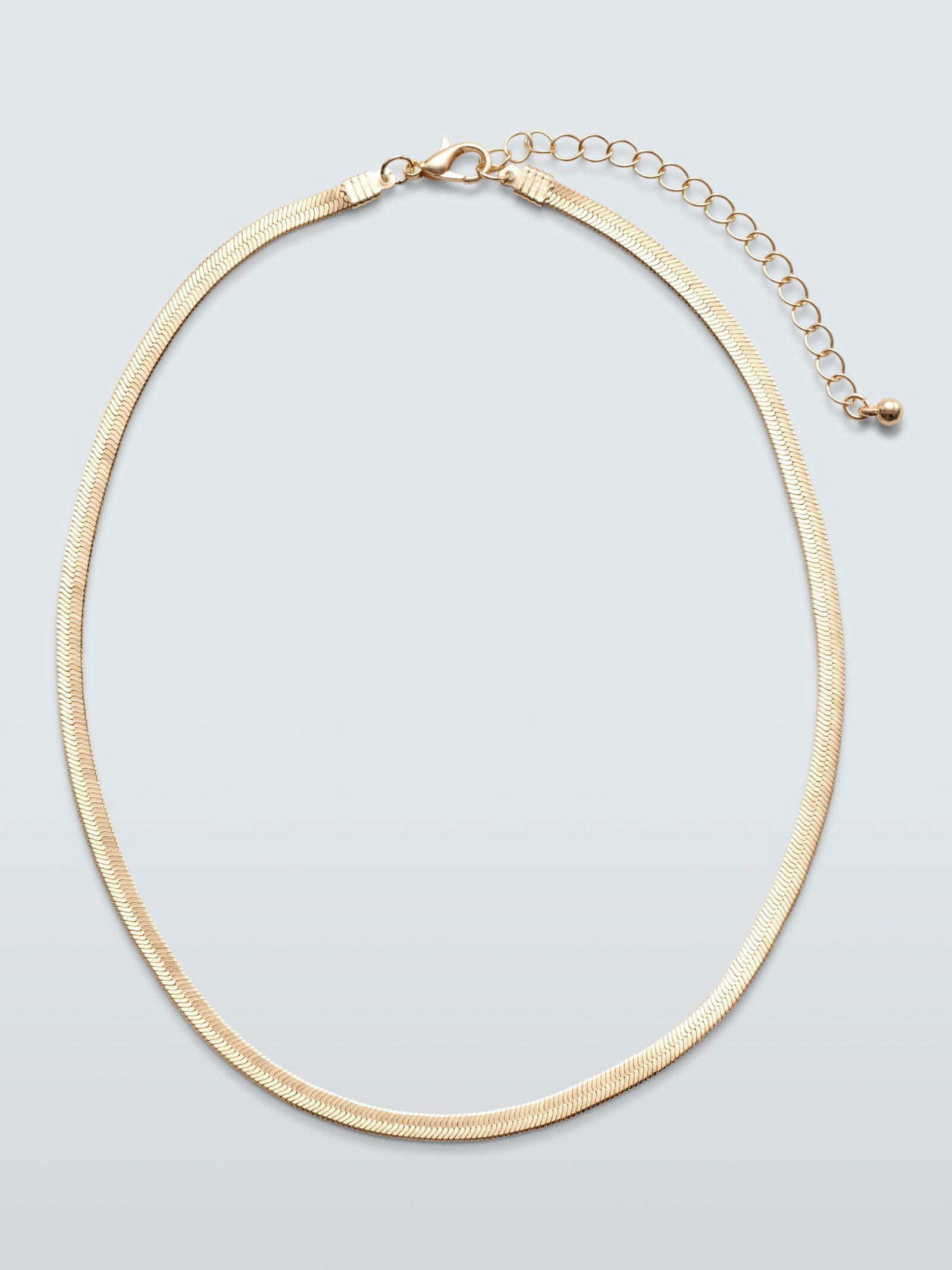 JOHN LEWIS Flat Snake Chain Necklace | endource