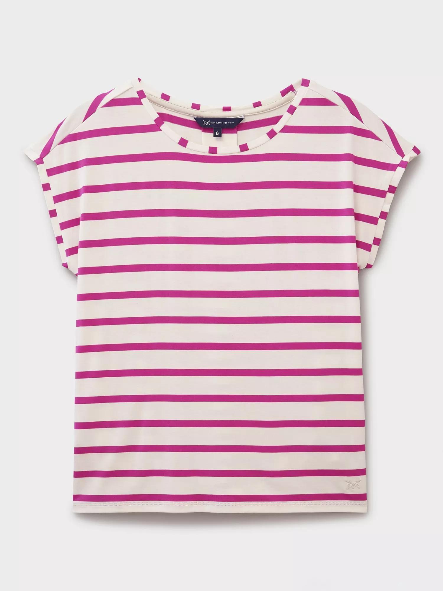 CREW CLOTHING Ruby Stripe T-Shirt | endource