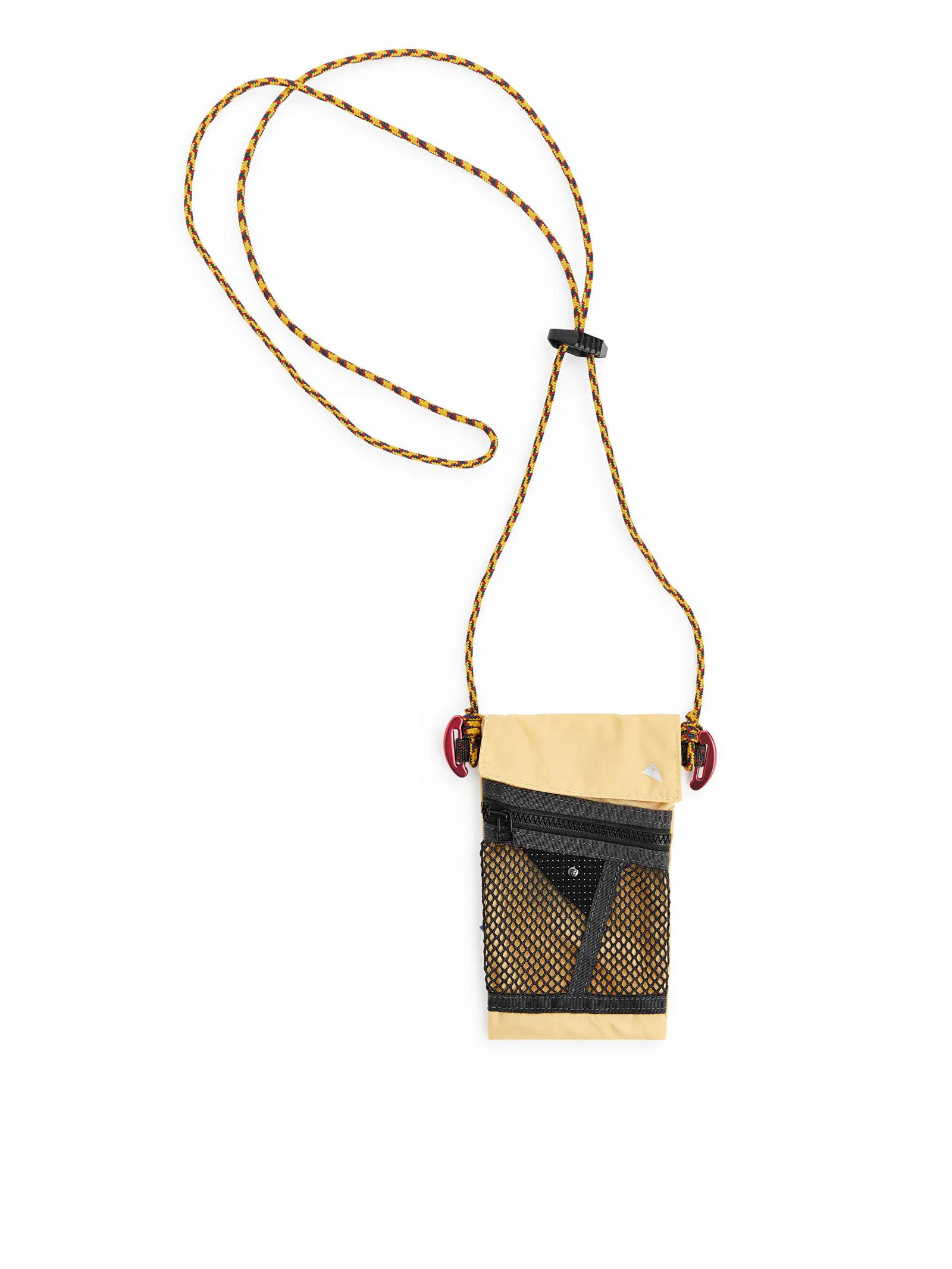 KLÄTTERMUSEN Algir Lanyard Pocket in Yellow/Chaya Sand | endource