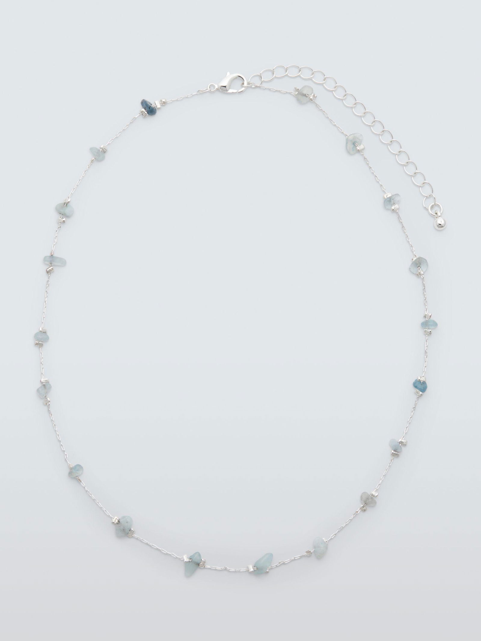 JOHN LEWIS Semi Precious Stone Chip Spacer Necklace | endource