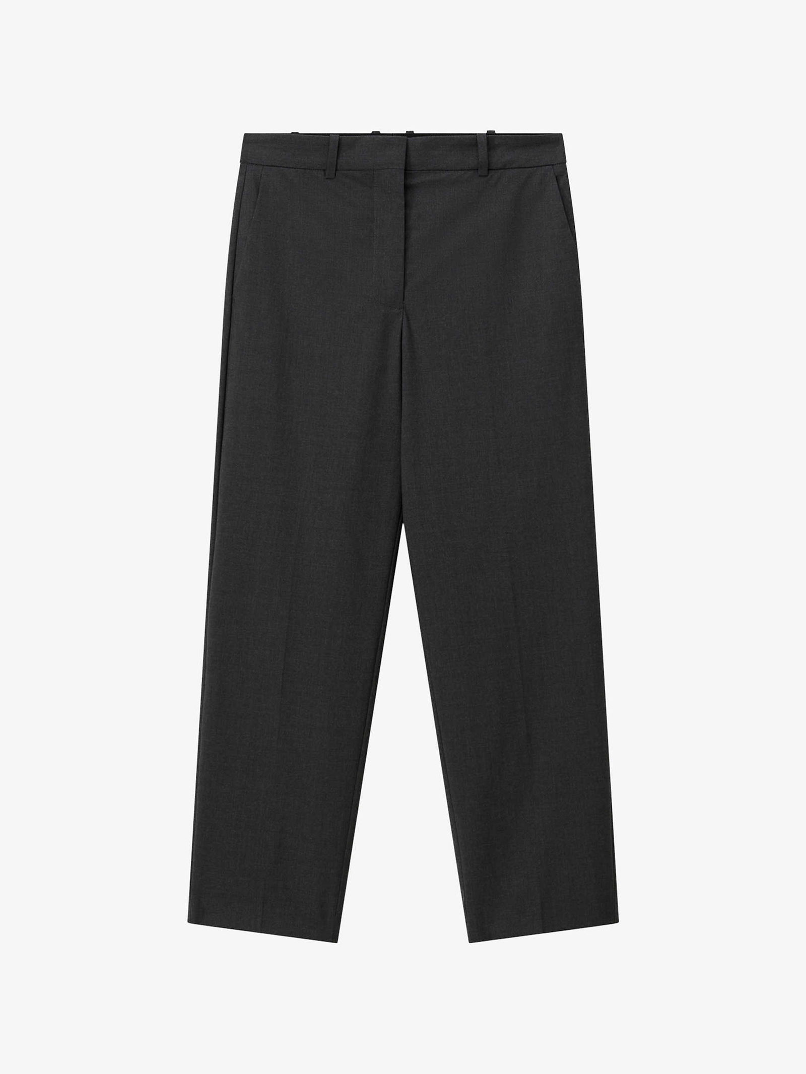 JOSEPH Trina Straight-Leg Wool Trousers | endource