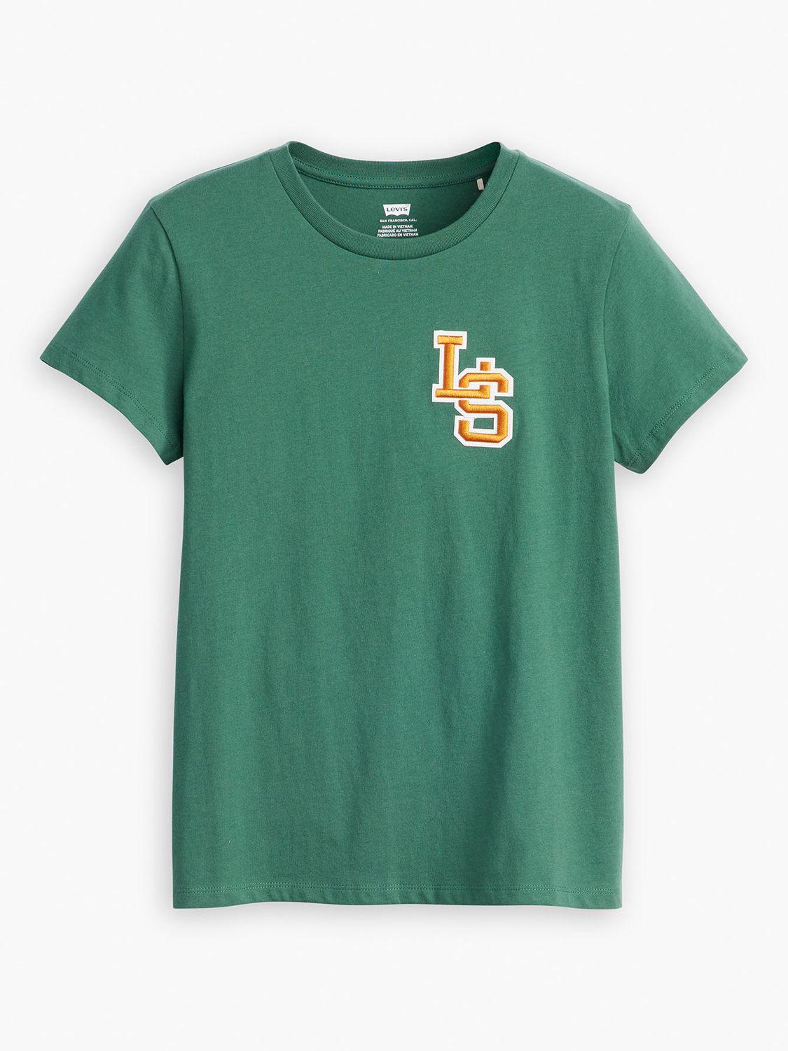 LEVI'S The Perfect Monogram T-Shirt in Bistro Green | Endource