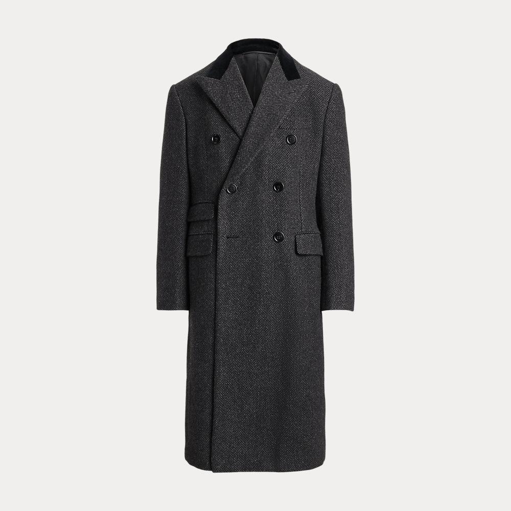 RALPH LAUREN PURPLE LABEL Kent Handmade Cashmere Topcoat | endource