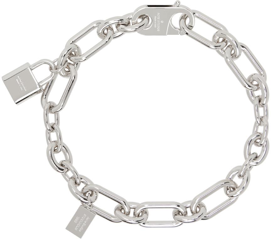 ACNE STUDIOS Padlock Chain Necklace | endource