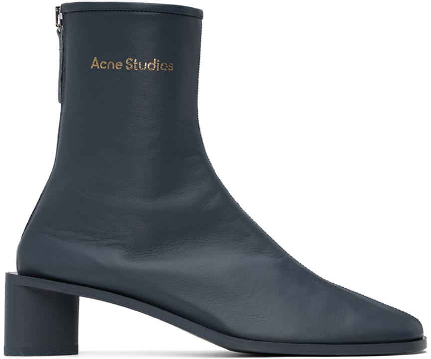 ACNE STUDIOS Branded Logo Boots | Endource