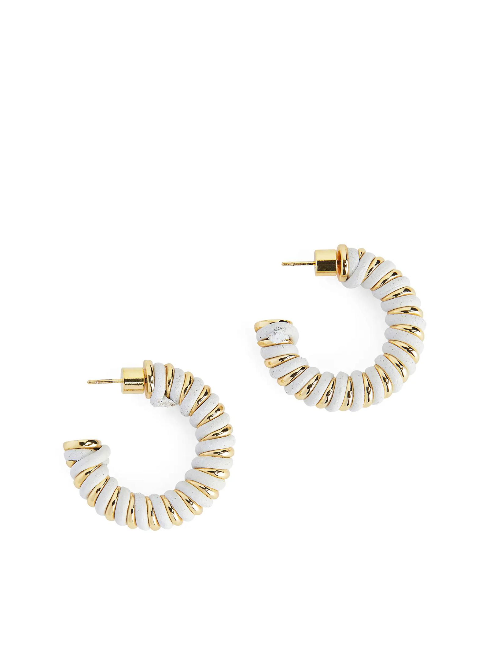 ARKET Twisted Hoop Earrings | endource