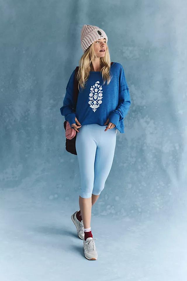 FREE PEOPLE FP Movement - My Time Logo Layer in Cream Combo | endource