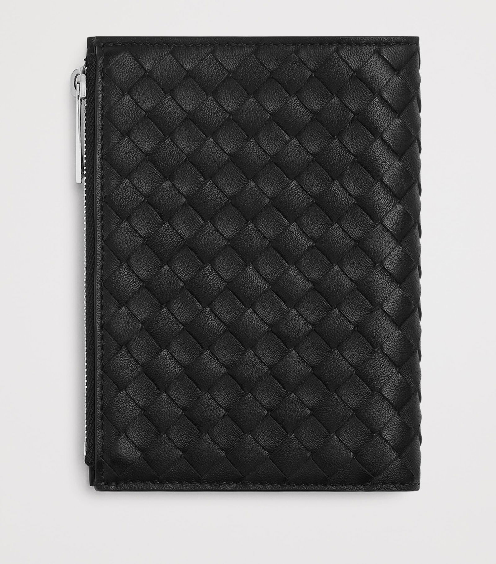 BOTTEGA VENETA Leather Intrecciato Piccolo Passport Case | endource