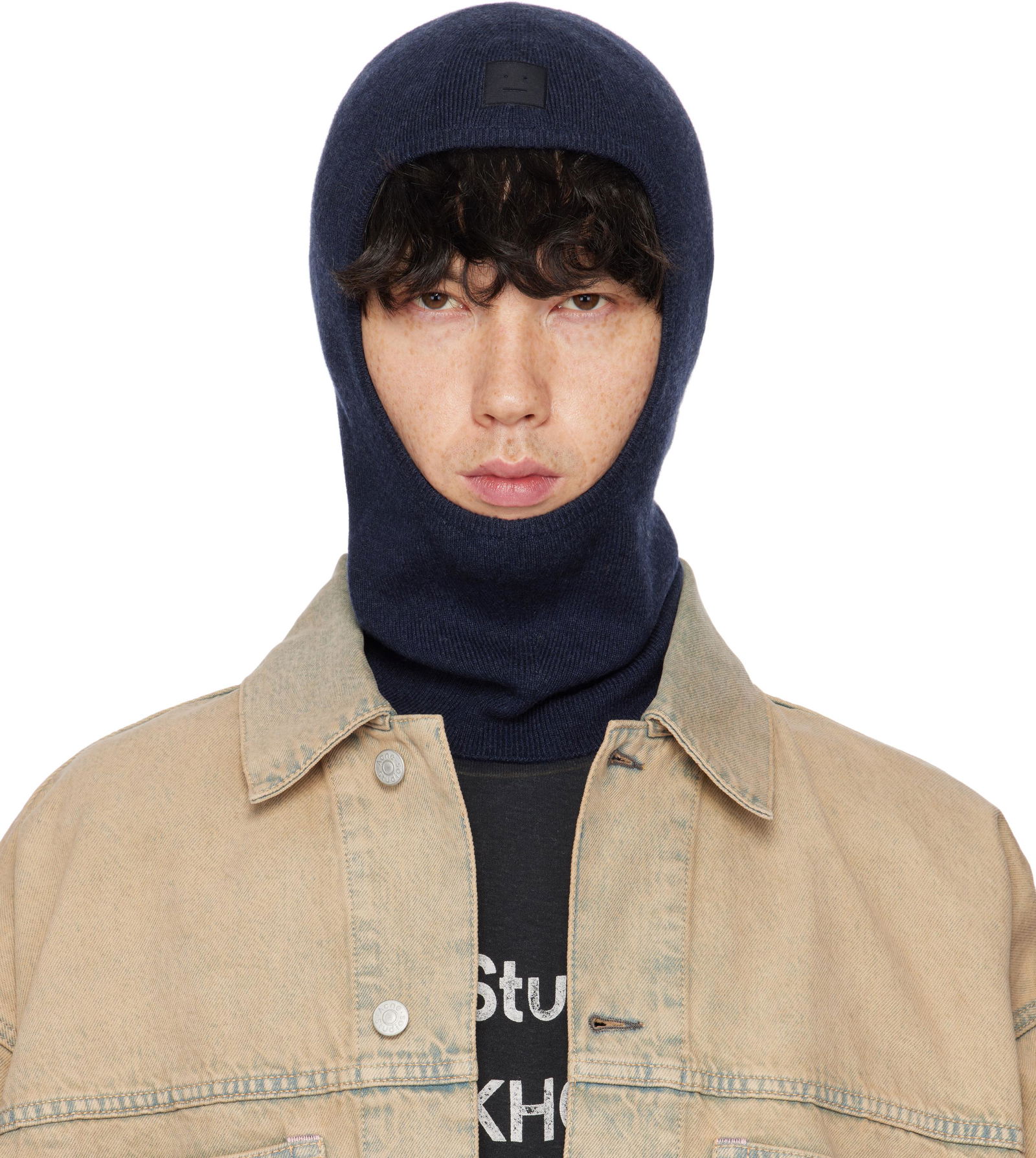 ACNE STUDIOS Face Logo Balaclava | endource