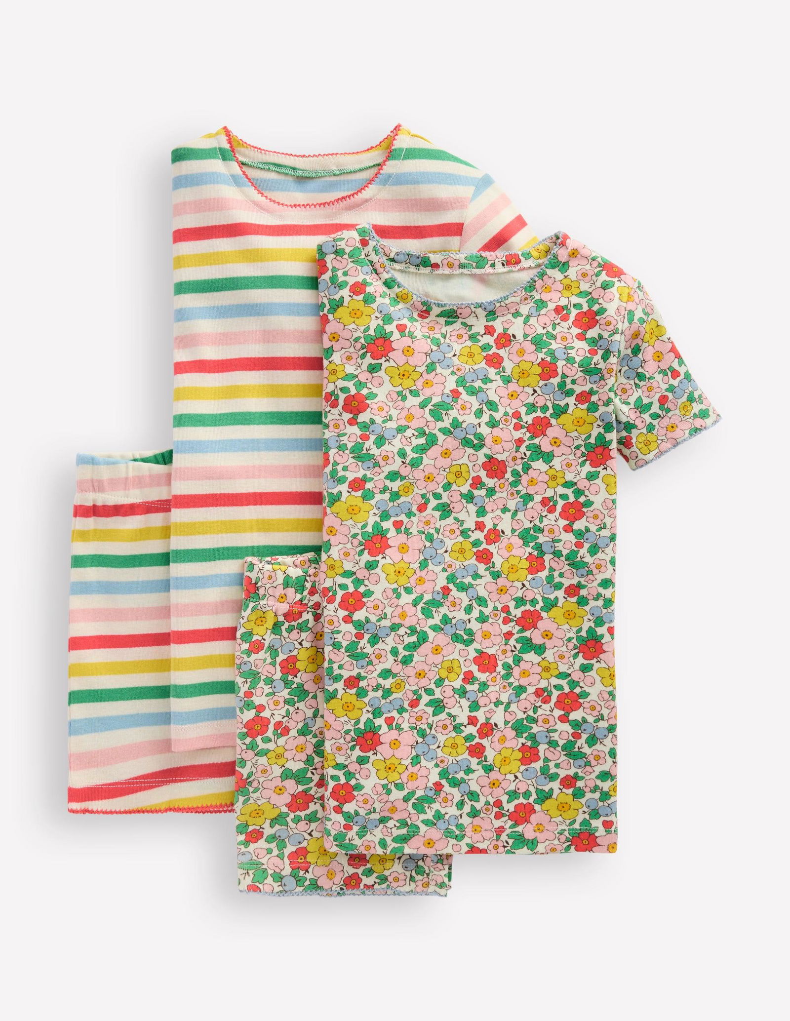 BODEN Twin Pack Short Pyjamas | endource