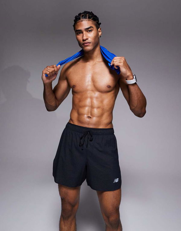 NEW BALANCE RC 5" Ultra Light Split Shorts In Black | endource