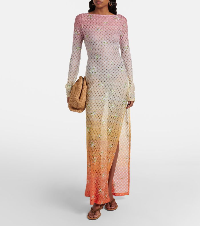 MISSONI Lamé Beach Dress | endource
