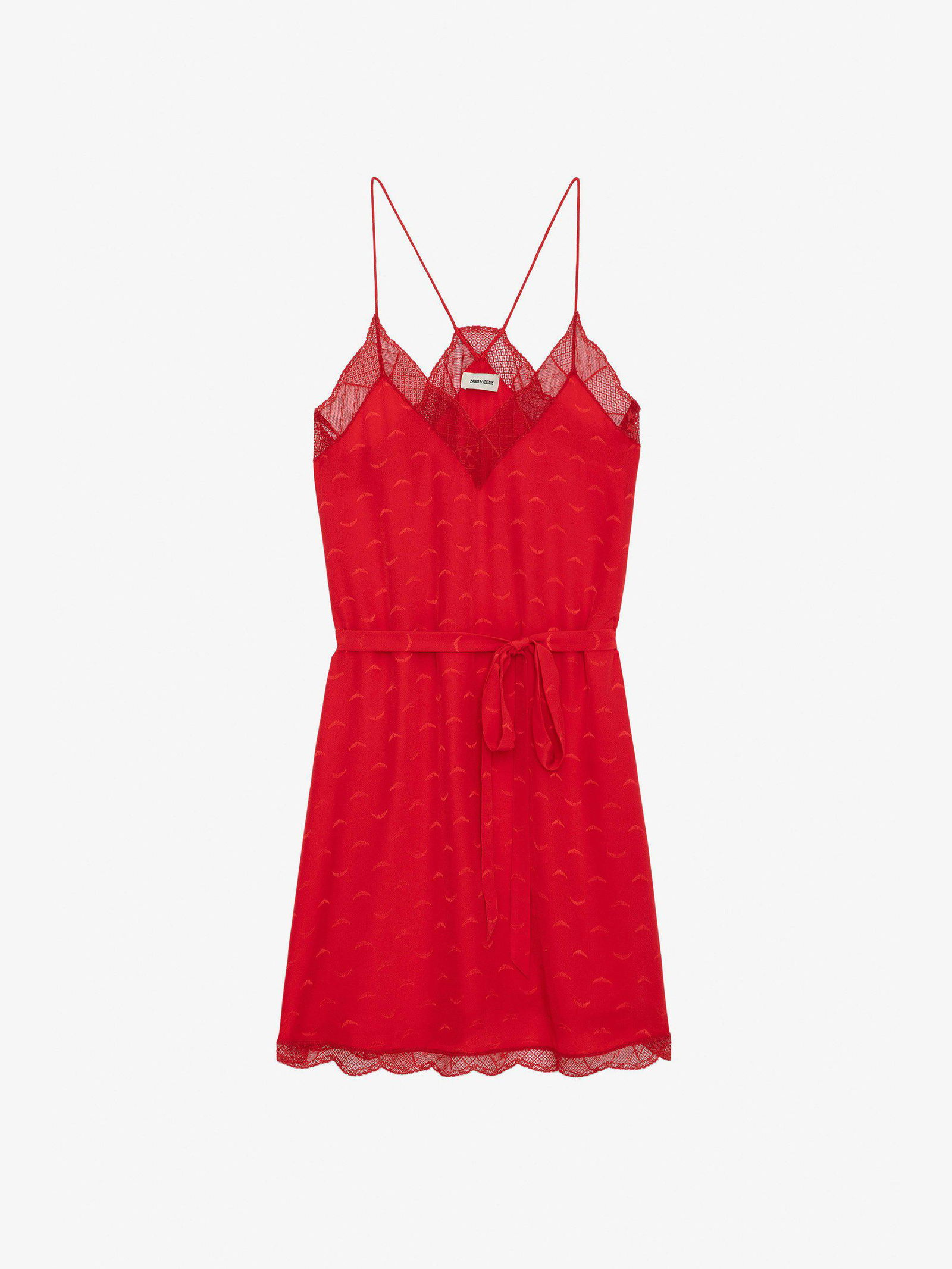 ZADIG & VOLTAIRE Ristyz Silk Jacquard Dress in Japon | endource