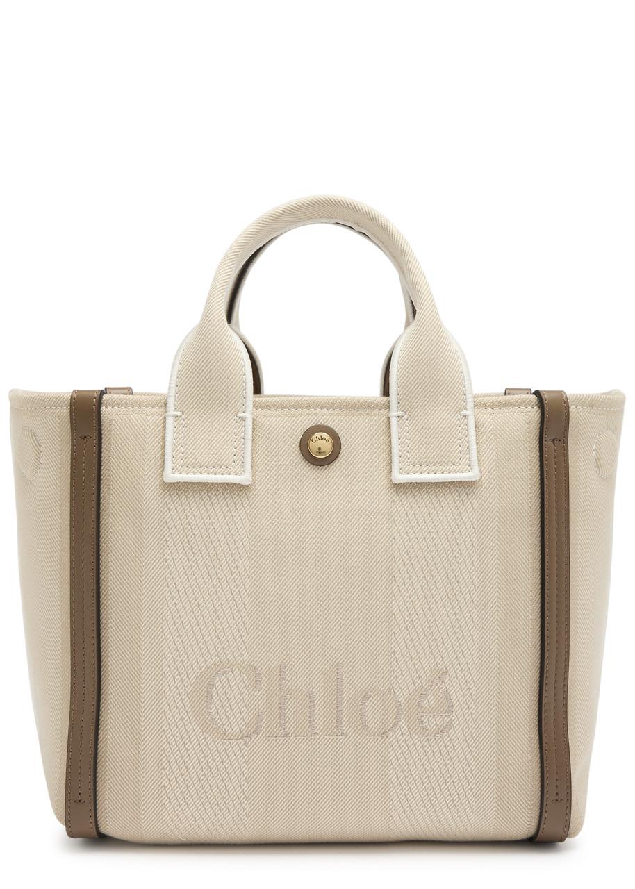 CHLOÉ Carry Small Canvas Tote | endource