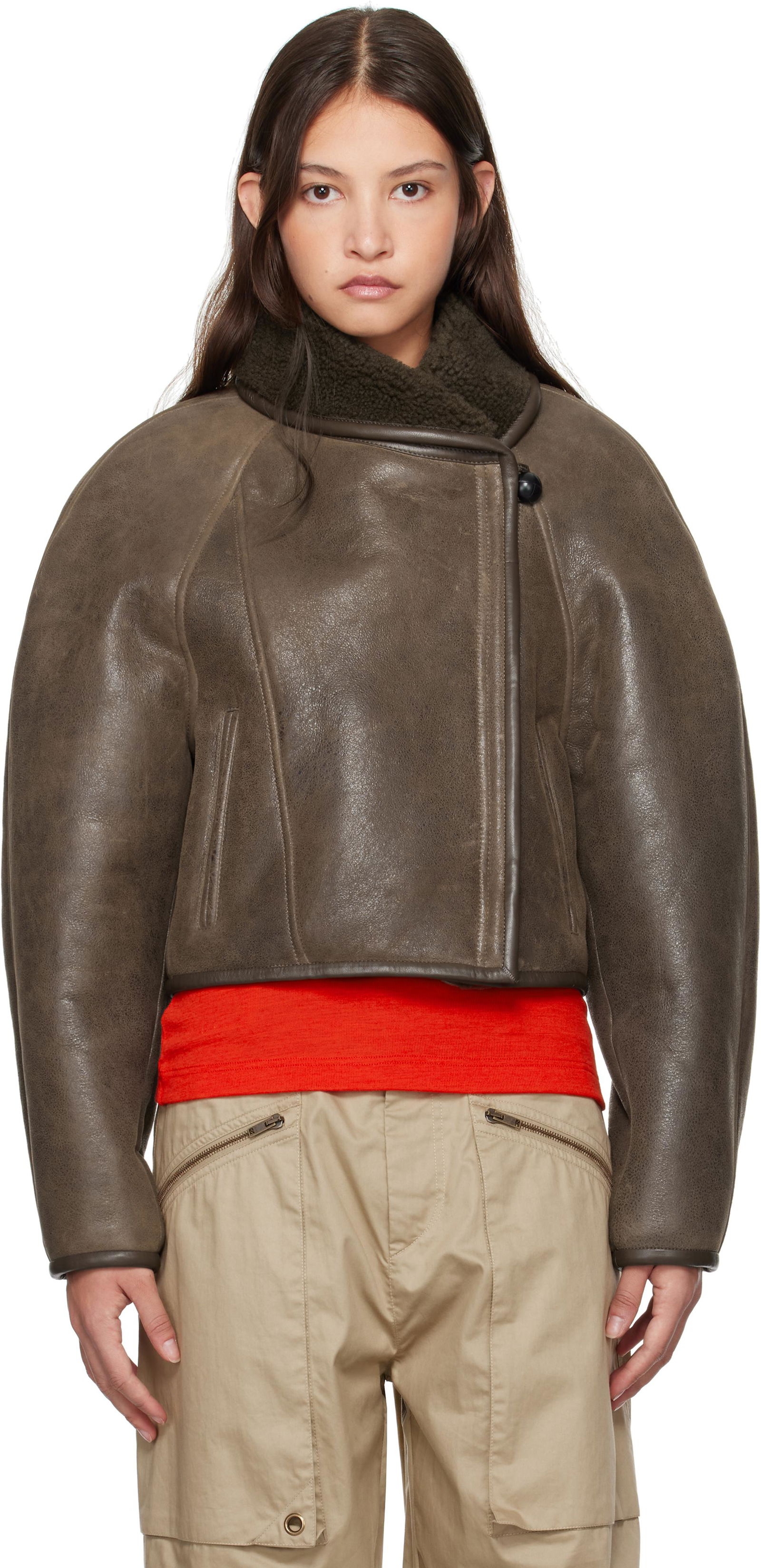 ISABEL MARANT Aris Shearling Jacket | endource