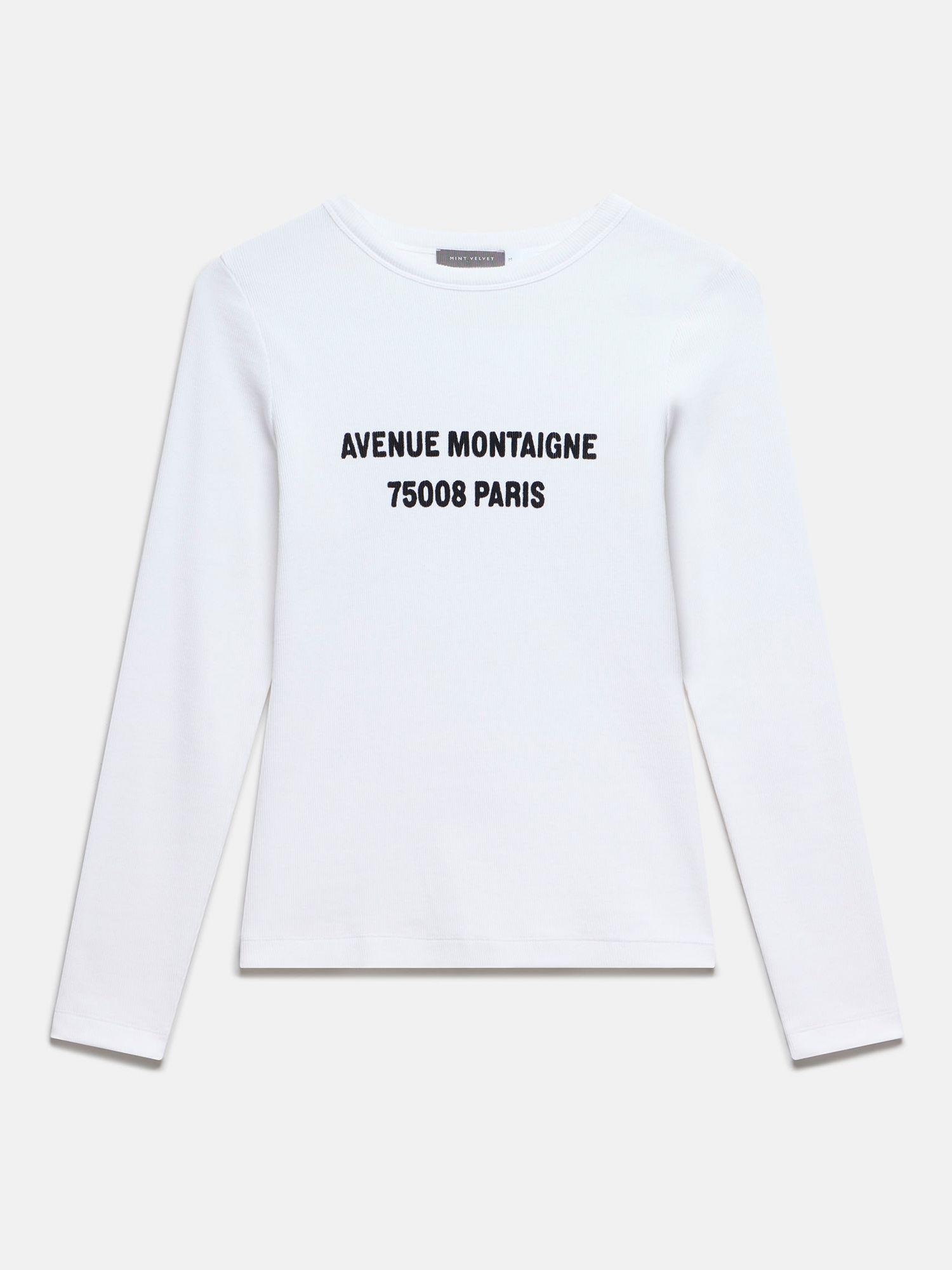 MINT VELVET Slogan Long Sleeve Top | endource